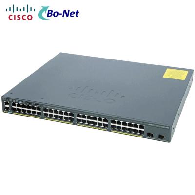 China Cisco Switches WS-C2960X-48FPD-L 2960-X 48 Port GigE PoE 740W, 2 x 10G SFP+, LAN Base for sale