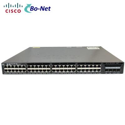 China Cisco WS-C3650-48FD-S 3650 48 Port Full PoE 2x10G Uplink IP Base switch for sale