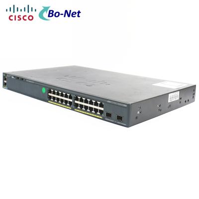 China Cisco Network Switches WS-C2960X-24TD-L 2960-X 24 GigE, 2 x 10G SFP+, LAN Base for sale