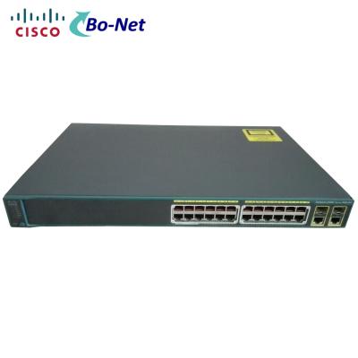China POE Network Cisco Managed Switch WS-C2960-24PC-L-RF 24 Port 10/100M One Year Warranty for sale