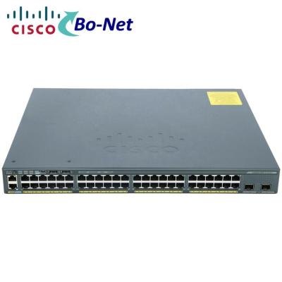 China 512MB DRAM Used Cisco Switches WS-C2960X-48FPD-L 10/100/1000M Managed Network Type for sale