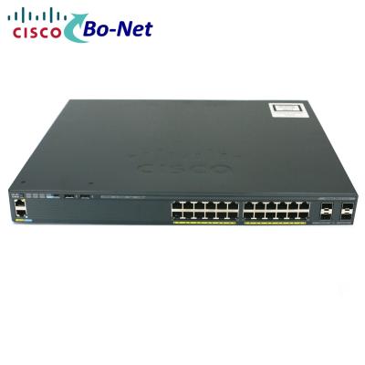 China 10/100/1000M POE Switch Managed Network Switch C2960X Series WS-C2960X-24PS-L 24 Port for sale