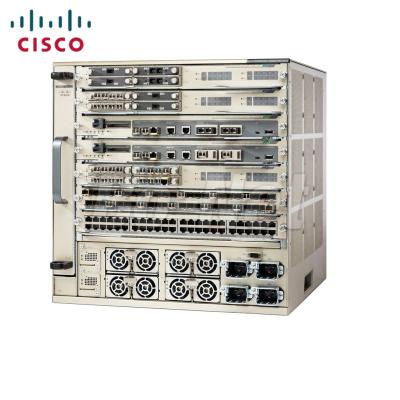 China 10 Rack Units Used Cisco Switches Slot Chassis C6807-XL AC Input Catalyst 6800 for sale
