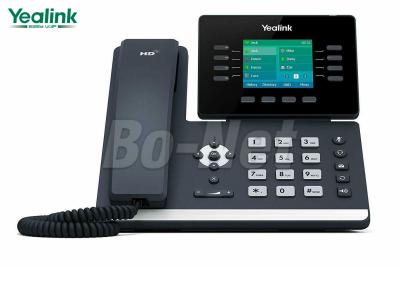 China 2.8 Inch Color Screen Cisco Ip Telephone System SIP-T52S Yealink T5 Series PoE Support for sale