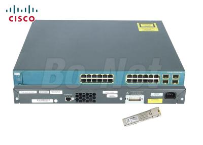China Stackable Used Cisco Switches 10/100/1000M Managed Network WS-C3560G-24TS-S for sale