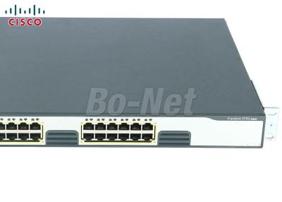 China AC 120/230V Used Original Cisco Gigabit Layer 3 Network WS-C3750G-24T-E 3750 for sale