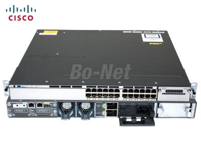 China 350W Power Supply Used Cisco Gigabit Switch Catalyst 3750X WS-C3750X-24T-L 24 Port for sale