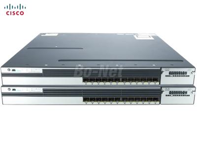 China 350 Watt Cisco Gigabit Switch WS-C3750X-12S-E 3750X 12 Port GE SFP IP Services for sale