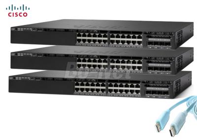 China IP Base Used Cisco Switches WS-C3650-24TS-S 24 x 10/100/1000 Ethernet Ports for sale