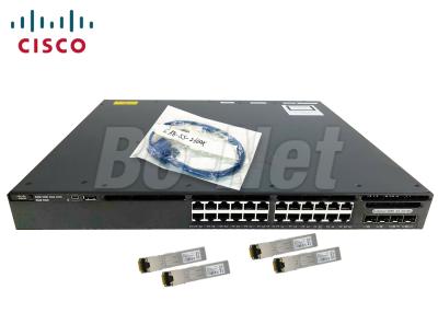 China 2x10G Uplink Cisco 24 Port Gigabit Switch New Original WS-C3650-24TD-L 3650 for sale