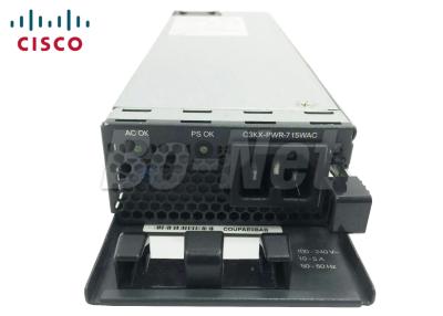 China 715 Watt AC Portable Power Supply C3KX-PWR-715WAC 50-60 Hz For 3560X 3750X Switch for sale