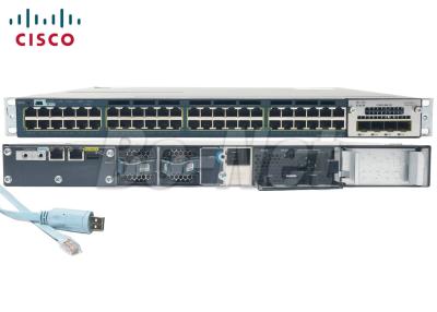 China Layer 3 Used Cisco Gigabit Switch WS-C3560X-48P-S 3560X 48 X 10/100/1000 Etherne PoE+ for sale