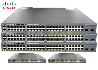 China 740 Watt IP Lite Used Cisco Switches , Cisco 48 Port Switch WS-C2960XR-48FPD-I for sale