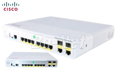 China IP Base Second Hand Cisco Switch 3560 Series 8 PoE Ports 2 Uplink Ports WS-C3560CG-8PC-S for sale