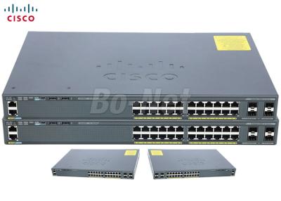 China LAN Base Used Cisco Switches , 3560X 3750X Ethernet Network Switch WS-C2960X-24TS-L for sale