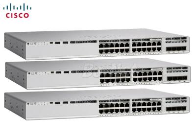 China Catalys 9200 24 Port Cisco Gigabit Switch 4 X 1G Network Layer 3 C9200L-24T-4G-A for sale