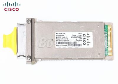 China 1550nm Wavelength 40KM Used Cisco Modules X2-10GB-ER X2 Transponder 10GBase-ER for sale