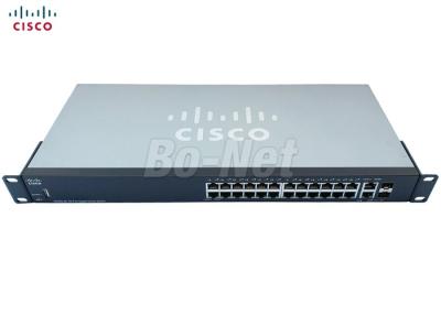 China Smart Cisco Gigabit Switch SG250-26-K9-CN 24 Ports 2 Combo Ports 250 Series for sale