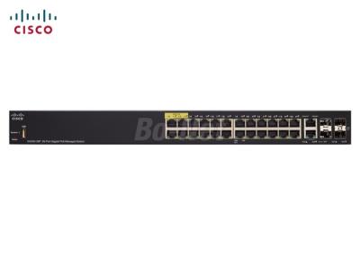 China Cisco 350 Series Managed Gigabit Ethernet Switch Cisco SG350-28P-K9-CN 28 Port POE for sale
