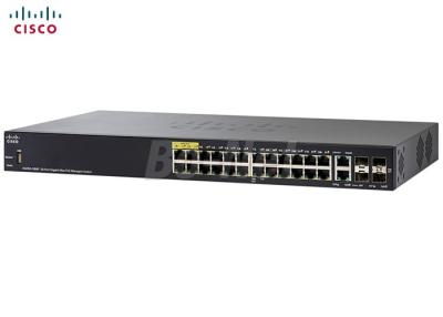 China 28 Port Cisco Gigabit Smart Switch Max POE Managed SG350-28MP-K9-CN SG350-28MP With 382W Power MGBLH1 for sale