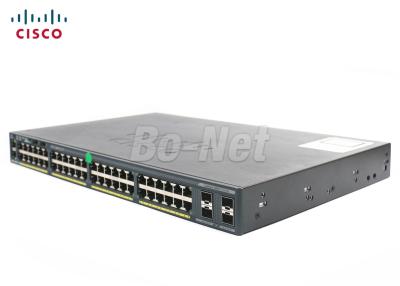 China Original New Cisco 2960X Cisco 48 Port 10 Gigabit Switch WS-C2960X-48TS-L 50/60 Hz for sale