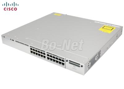 China 24 Ports Gigabit Ethernet POE Switch WS-C3850-24P-S Cisco 3850 Layer 3 715WAC for sale