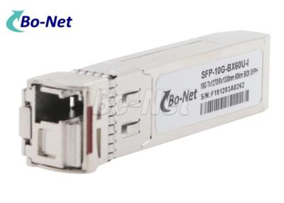 China Single Fiber Used Cisco Modules BIDI SFP-10G-BX60U-I 10G  60km 1270nmTX 1330nmRX for sale
