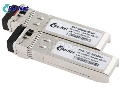 China 1330nmTX 1270nmRX 60km 10G Used Cisco Modules BIDI Compatible SFP-10G-BX60D-I SFP-10G-BX60U-I for sale