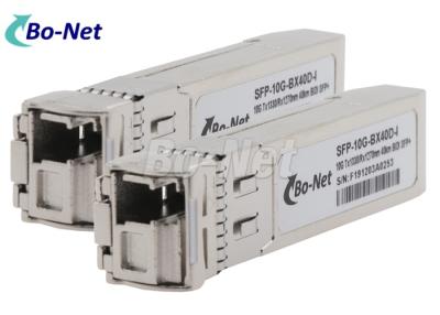 China 10GBASE-BX40-D Cisco Transceiver Module SFP-10G-BX40D-I 1330/1270nm 40km BIDI SFP+ SMF for sale
