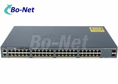 China 10/100/1000M Used Cisco Switches Managed Network  4 Port WS-C2960X-48TS-LL for sale
