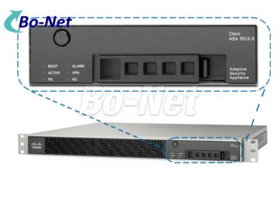 China 6 Copper GE Ports Cisco ASA Firewall ASA5512-K8 ASA 5500 Series 200 Mbps VPN Throughput for sale