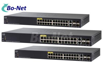 China Original CISCO 28 Port Gigabit POE Managed Switch 350 Series SG350-28P-K9-CN for sale