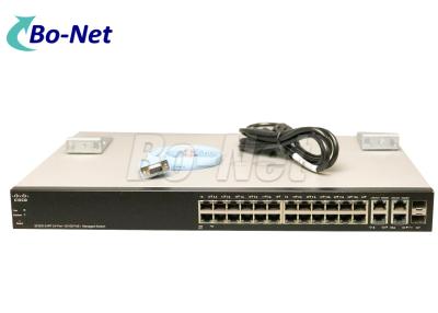 China 2 Combo SFP Ports Used Cisco Routers And Switches SF300-24PP-K9-CN CISCO SF300-24PP for sale