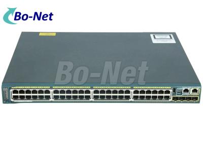 China Full POE Used Cisco Switches WS-C2960S-48FPS-L 48 Port 4 SFP 740 Watt 88Gbps for sale