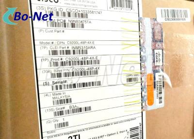 China 4x10G Network 48 Port Gigabit Ethernet Switch Cisco C9200L-48P-4X-E 9200L for sale