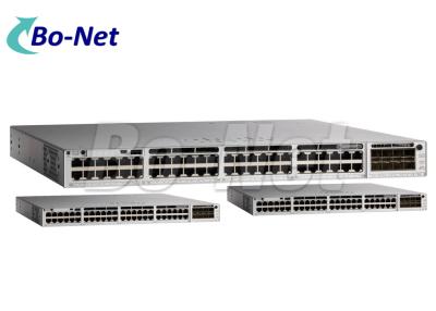 China 104 Gbps Cisco Gigabit Switch 48 Port 10/100/1000 PoE+ 4x1G Uplink C9200L-48P-4G-A for sale