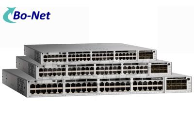 China Cisco Gigabit Switch 9300 series switch 48 port 10/100/1000 UPoE Network Switch C9300-48U-A for sale