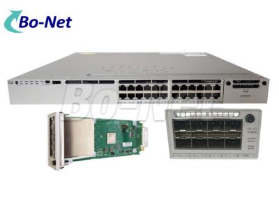 China Cisco Gigabit Switch C9300-24T-A 9300 24 Port Modular Uplinks C9300-DNA-A-24-3Y 1G 10G switch for sale