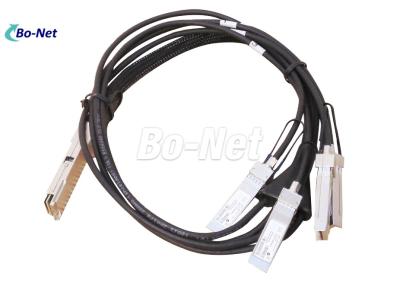China QSFP To 4xSFP10G Passive Copper Splitter Cable 5M QSFP-4SFP10G-CU5M for sale