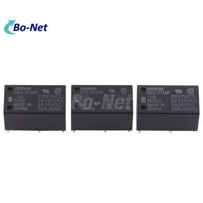 China G6B-2114P-US-24VDC Omron orignal new electromagnetic relay G6B-2114P-US-24VDC for sale