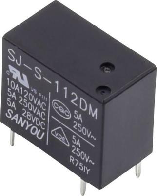 China SANYOU Electronic Components SJ-S-105DM SJ-S-112DM SJ-S-124DM 4pins Normally Open Rrelay for sale