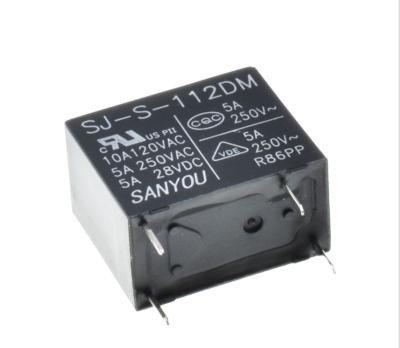 China SANYOU Electronic Components SJ-S-105DM SJ-S-112DM SJ-S-124DM 4pins Normally Open Rrelay for sale