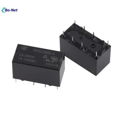 China HFD27-012-S Electronic components Support BOM Quotation 12VDC 2A 8pin relay HFD27-012-S for sale