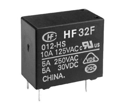 China HF32F-005-HS3 Electronic components Support 24VDC DC12V 12V 10A 250VAC for sale