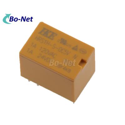 China HKE HRS1H-S-DC5V original Electronic Component HRS1H-S-DC12V 12V 1A 6pin Relay HRS1H-S-DC24V HRS1H-S-DC5V for sale