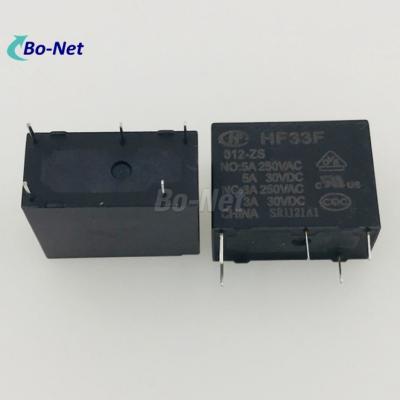 China HF33F-005-HS3 Electronic components New Original 12V Relay HF33F-005-HS3 5A 4 PIN Power Relay A Group Of Normally Open for sale