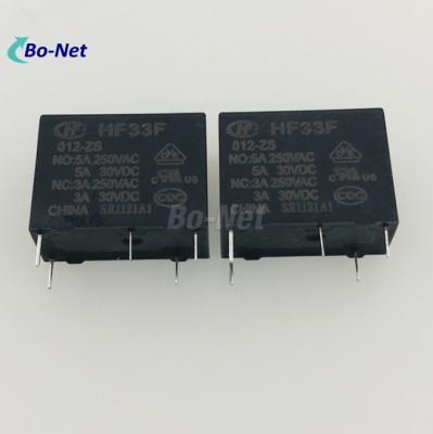 China HF33F-012-ZS3 Electronic components New Original 12V Relay HF33F-012-ZS3 5A 4 PIN Power Relay A Group Of Normally Open for sale