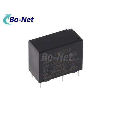 China HF33F-024-HS3 Electronic components New Original 12V Relay HF33F-024-HS3 5A 4 PIN Power Relay A Group Of Normally Open for sale