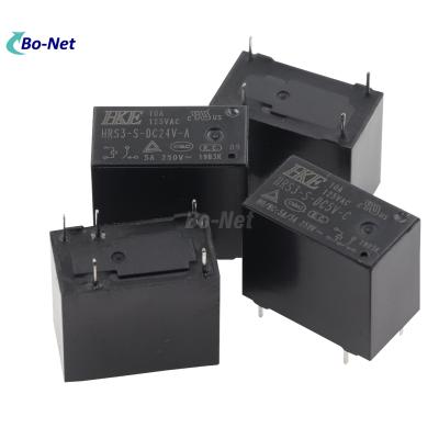 China HKE HRS3-S-DC24V-C  original Electronic HRS3-S-DC24V-C power relay 10A 125V DIP5 for sale