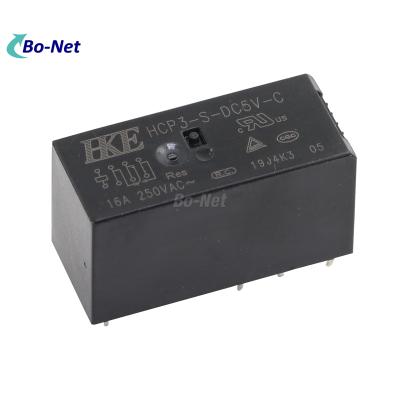 China HKE HCP3-S-DC12V-C original Electronic HCP2-S-DC24V-C power relay 8 PIN 16A for sale